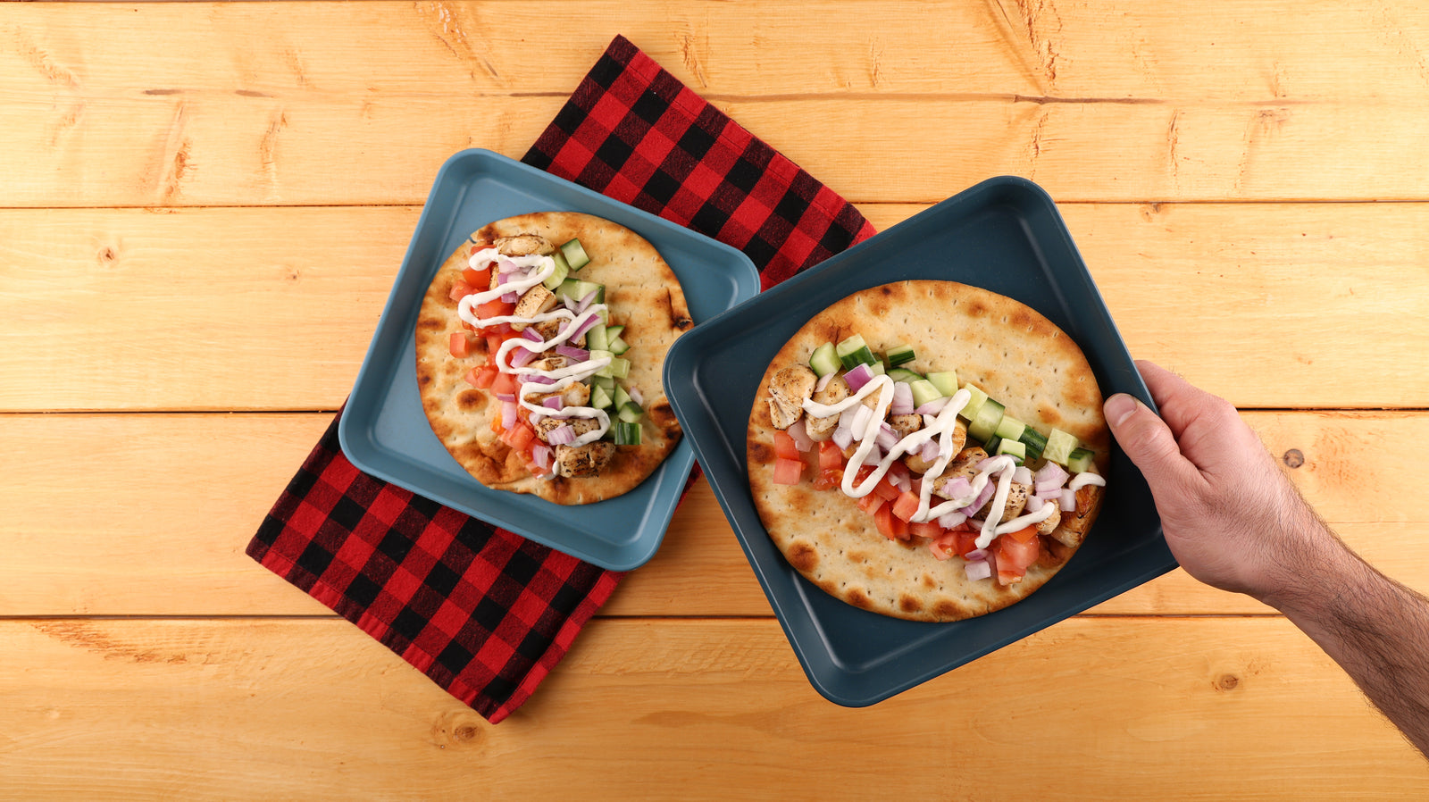 Easy Greek Chicken Gyros – Coghlan's