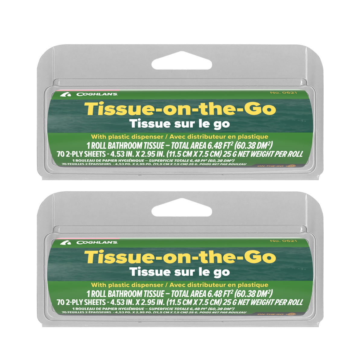 Tissue on the Go - 2 Pack – Coghlan's